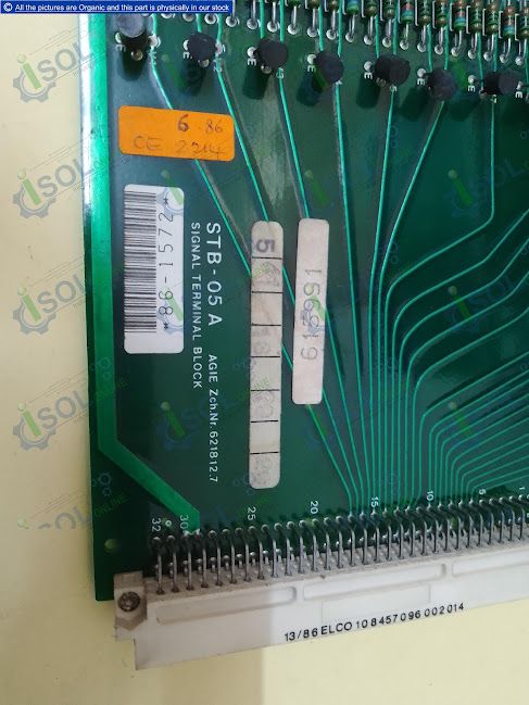 AGIE STB-05 A Signal Terminal Block PC Board Zch.Nr. 621812.7 STB05A