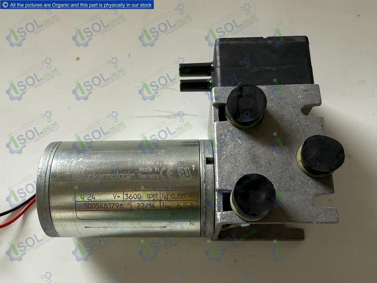 Schwarzer Prazision SP V 700 EC-S Eccentric Pump W/ Dunkermotoren ...