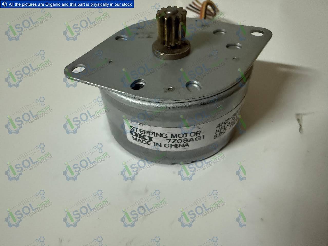 OkI Stepping Motor 7Z08AQ1 4H2-3077 KFL42LLD640C 7.5 DBQ /Step