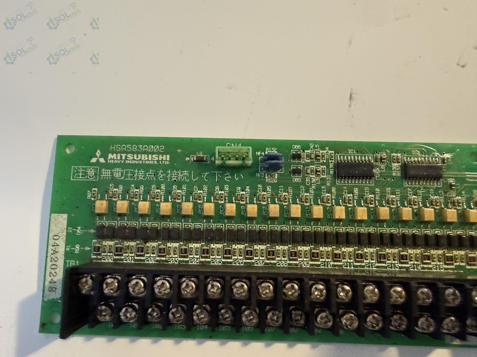 Mitsubishi HSA583A002 Power Extension PCB for Chiller Control HVAC System